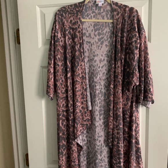 LuLaRoe | Jackets & Coats | Shirley Kimono Leopard Print | Poshmark